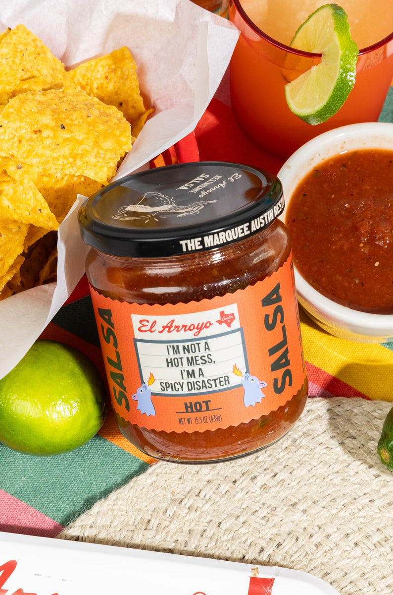 16 oz Hot Salsa - Spicy Disaster – El Arroyo